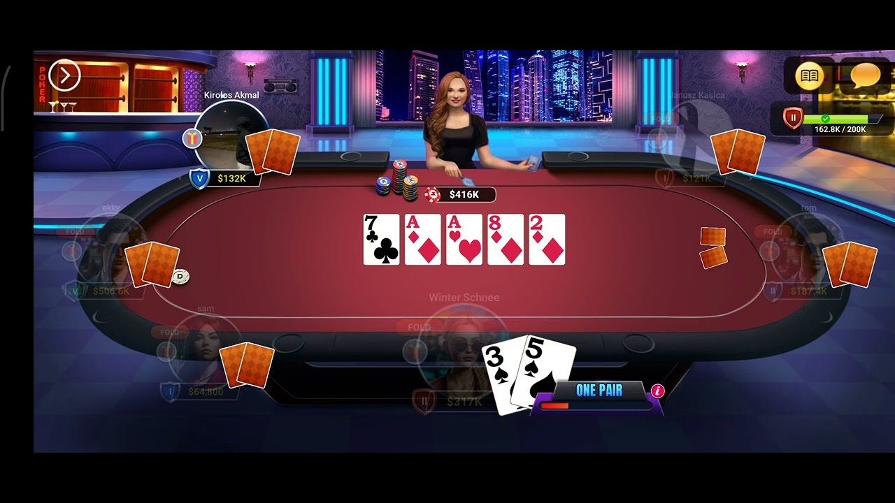 Poker Gameplay with Beginners - Zmist Mobile Game - YouTube