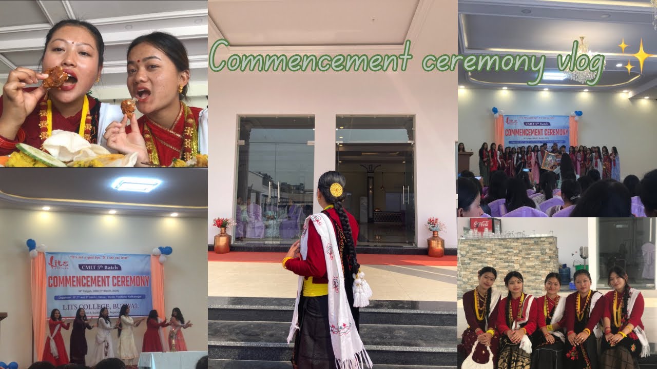 Farewell program ️|| my first vlog || Lits college butwal || 18th ...