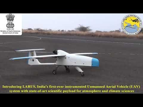 India’s first ever instrumented Unmanned Aerial Vehicle(UAV) system - YouTube