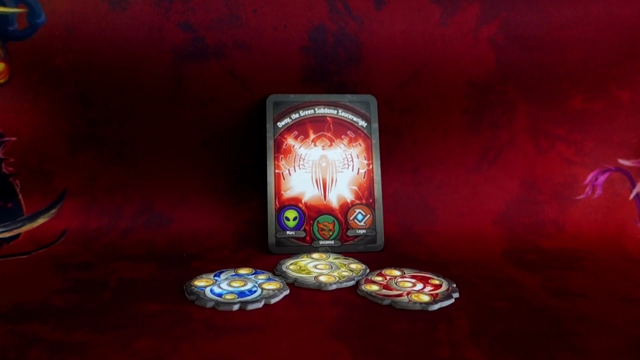 KeyForge Deck Unboxing & Analysis: Mars Untamed Logos - YouTube
