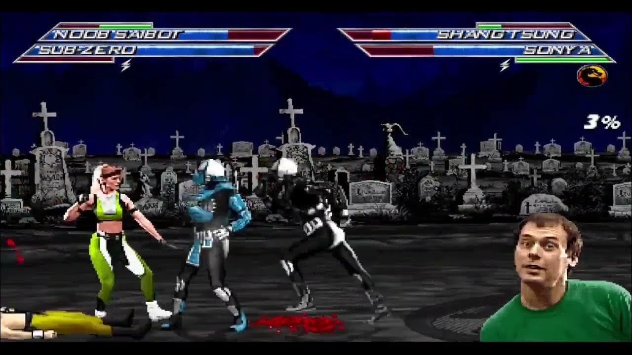 Cyber Noob Saibot and Cyber SubZero vs Shang Tsung and Sonya Mortal Kombat New Era Tournament ...