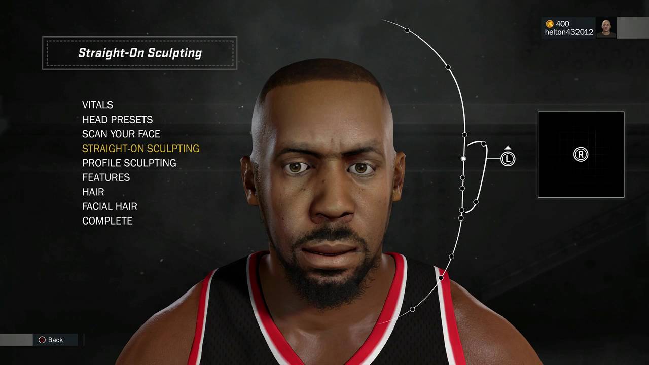 NBA 2K17 My Career - FACE SCAN Of James Justice (The Prelude) - YouTube
