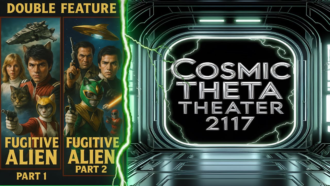 COSMIC THETA THEATRE 2117: FUGITIVE ALIEN DOUBLE FEATURE! 🛸 SUNDAYS ARE FOR RIFFING - YouTube