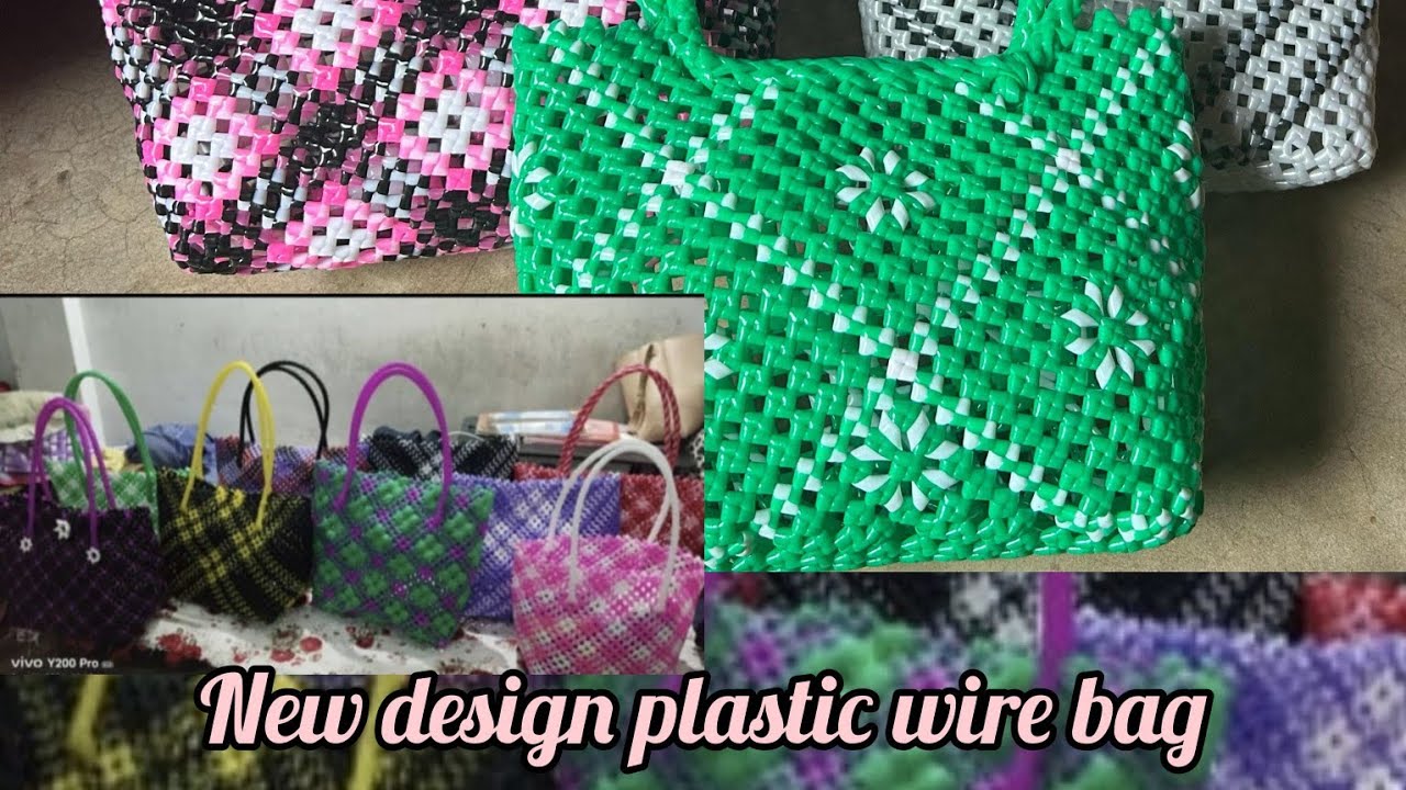 Ag plastic wire bai bag snangmo || Plastic wire bag 🛍️ || Different ...
