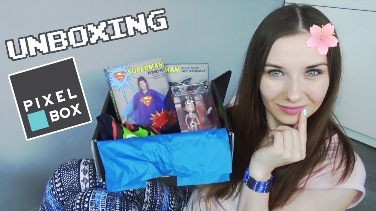 🦇 UNBOXING - PIXEL BOX - DC COMICS [Lipiec 2017] - YouTube