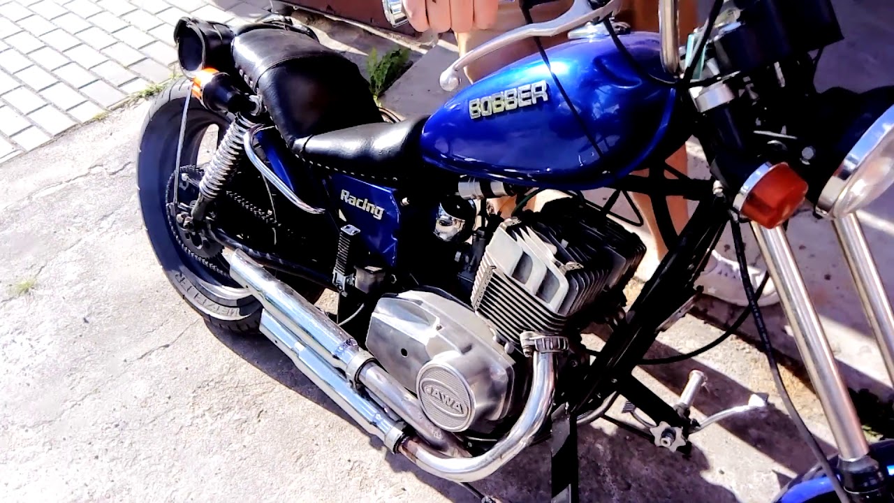 Java 350 Bobber - YouTube