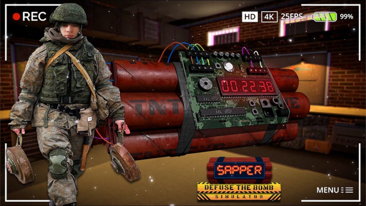 SAPPER - DEFUSE THE BOMB SIMULATOR ОБЗОР И ПРОХОЖДЕНИЕ НА РУССКОМ ...
