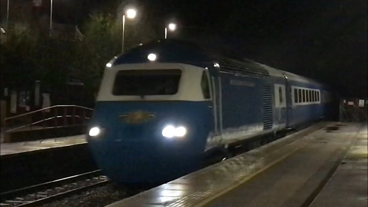 LSL Midland Pullman HST with power cars 43047 and 43046 haul 1Z44 ...