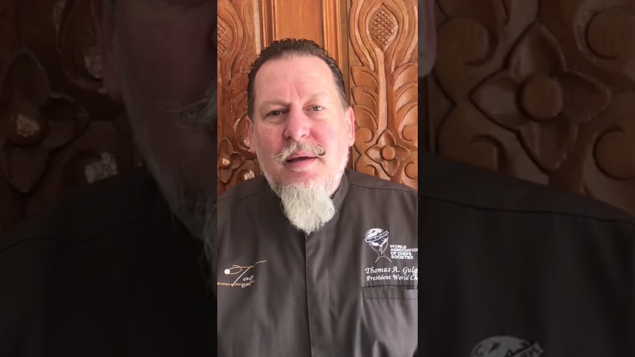Worldchefs President Thomas A.Gugler Message From Spain - YouTube