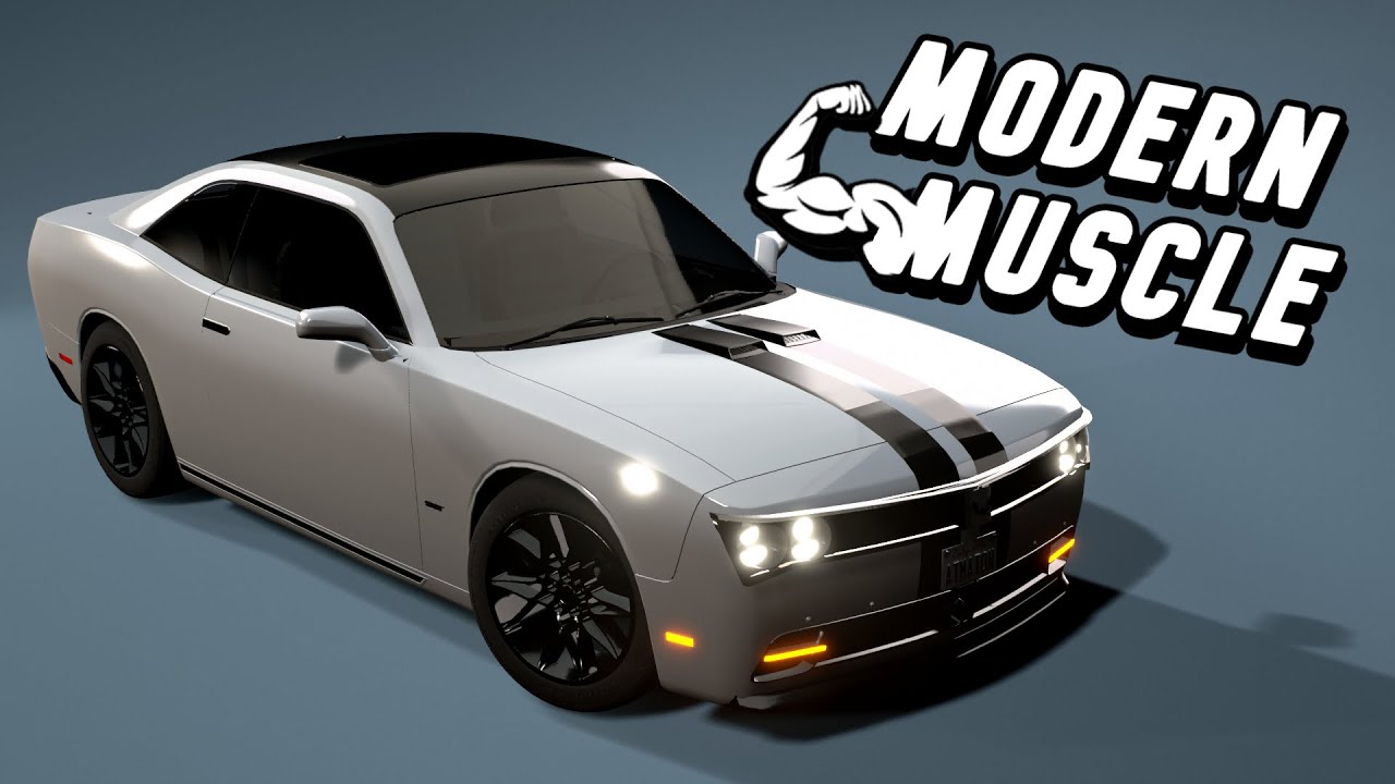 MODERN MUSCLE! | Automation/BeamNG - YouTube