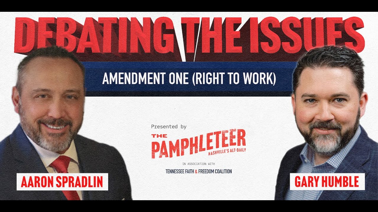 Debating the Issues: Amendment One (Right to Work) with Gary Humble and ...