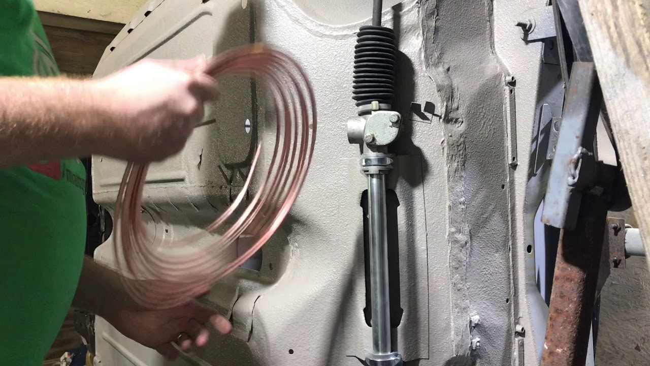 Classic Mini Pickup Restoration Ep75 - Brake Line - YouTube