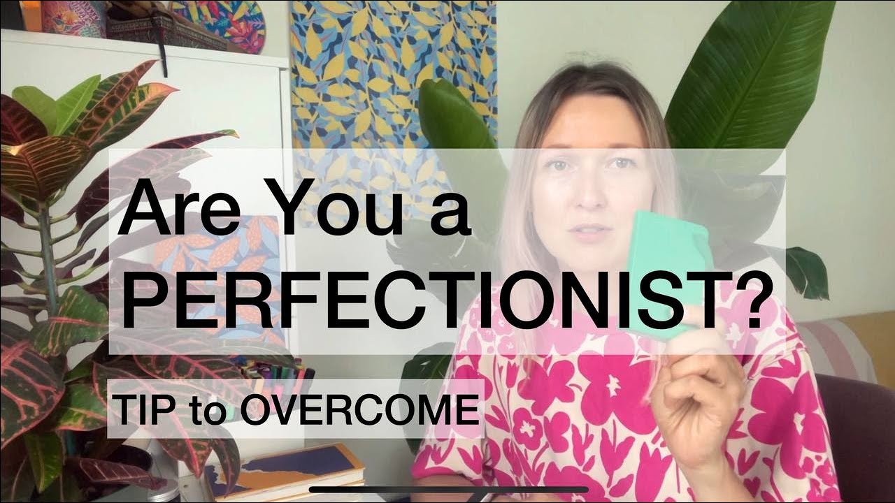 PERFECTIONISM for artists / TIP to OVERCOME - YouTube