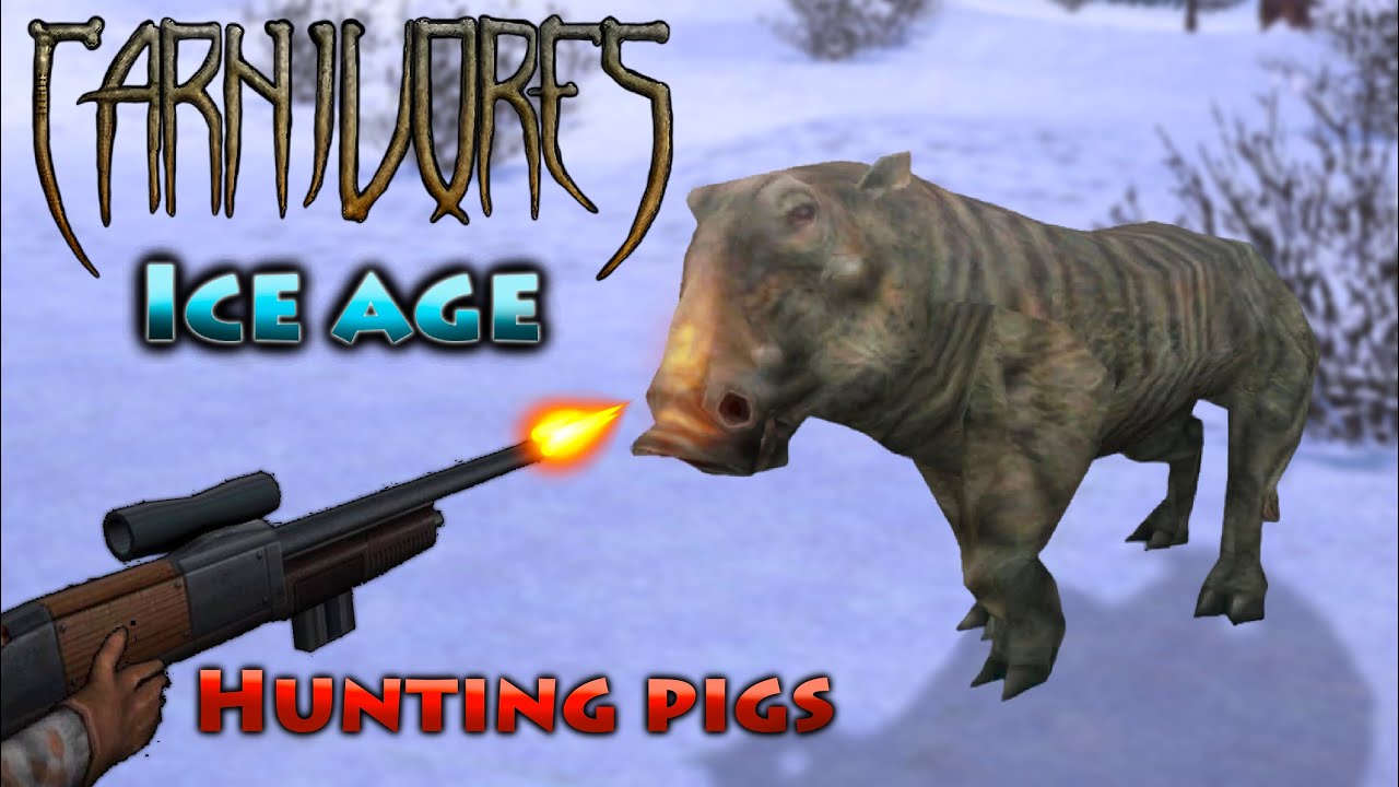Carnivores Ice Age Wild Boar