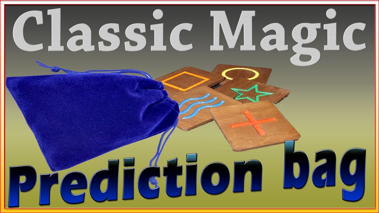 From the Archives | Classic Magic Prediction Bag | Easy to Do Magic ...