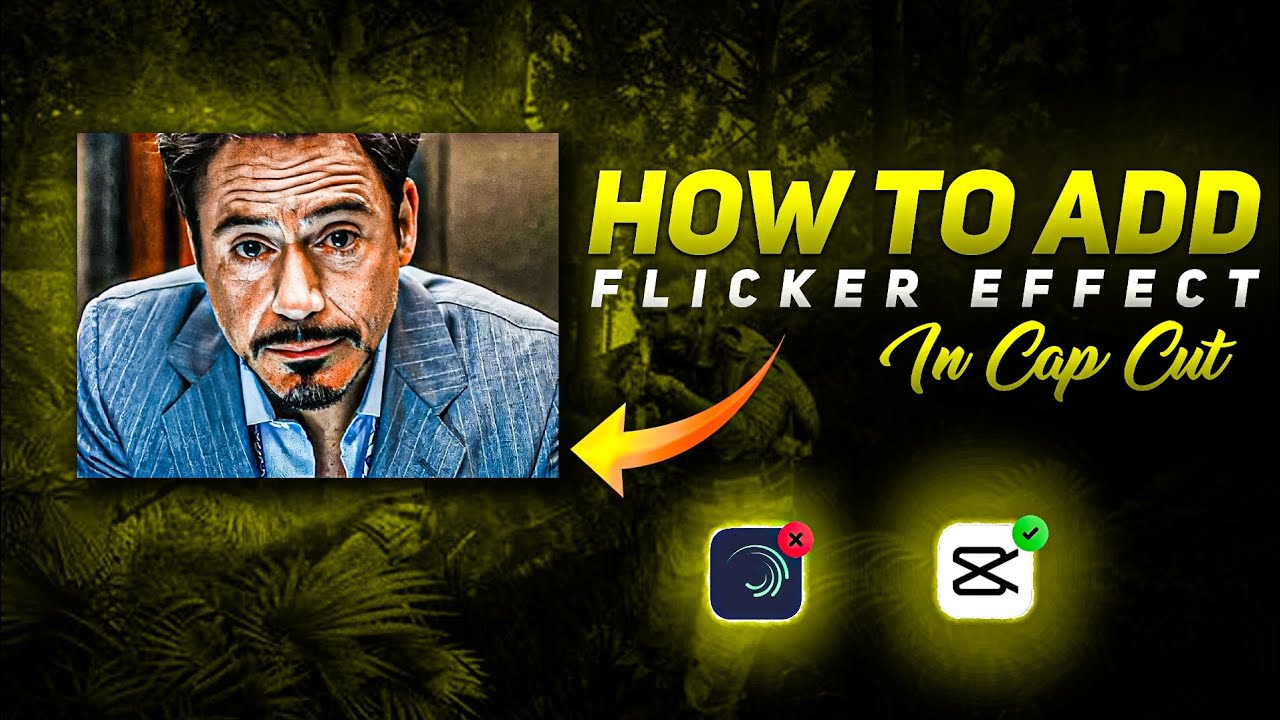 How to add flicker effact in cap cut 🔥 how to make flash effect #marveledits #capcuttutorial ...