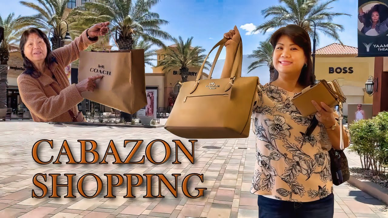 Shopping At Cabazon Premium Outlet - YouTube