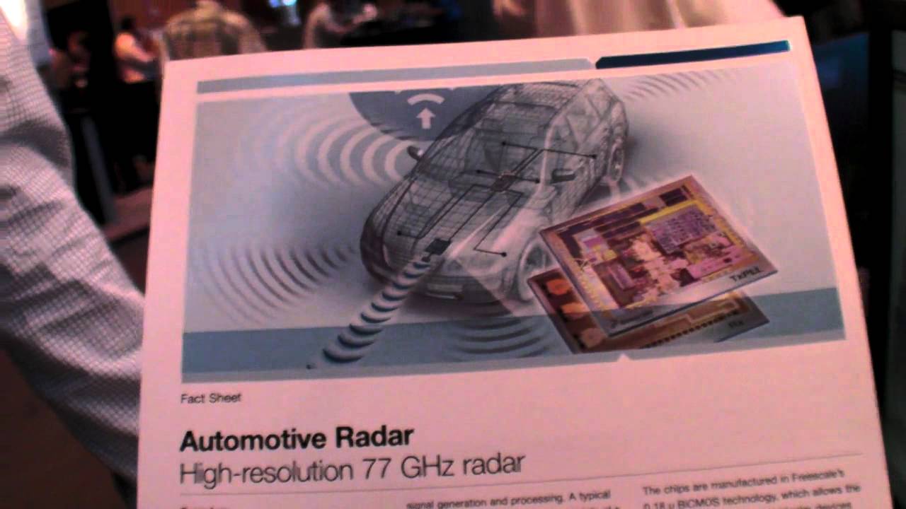 Freescale's High Resolution 77Ghz Radar System - YouTube