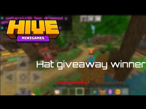 Hive Uncommon Hat GIVEAWAY WINNERS || #minecraft #hivemc - YouTube