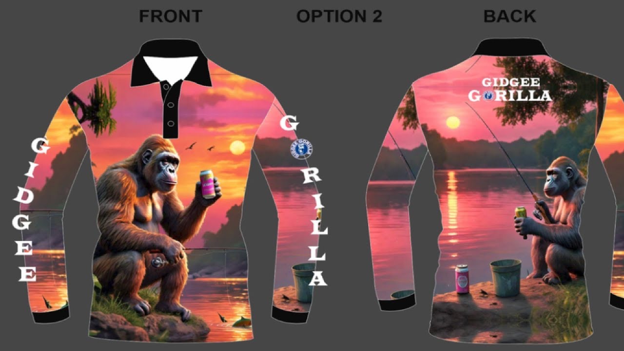Official Launch Pre- Order Gidgee Gorilla Clothing Range - YouTube