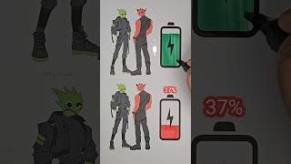 Incredibox Sprunki Battery Drawing Challenge Shorts Sprunki Art Drawing ...