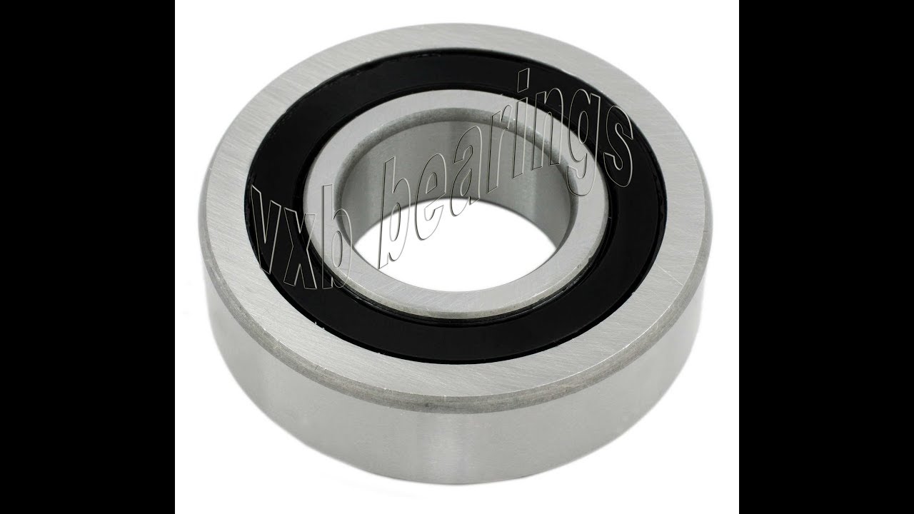 RLS7-2RS Bearing 7/8"x2"x9/16" inch Sealed - YouTube