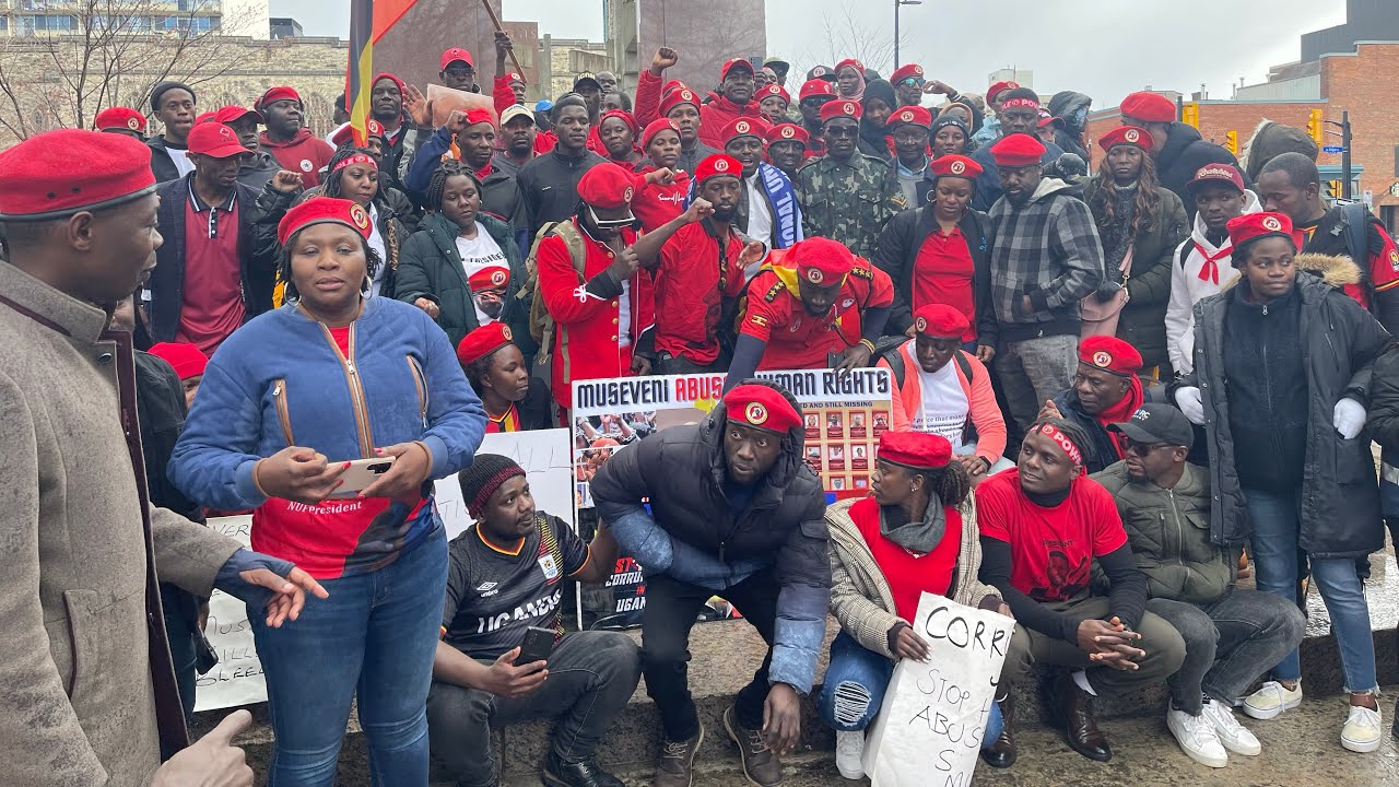 HOW NUP CHAPTER CANADA PAINTED OTTAWA RED IN A PEACEFULL DEMOSTRATION ...