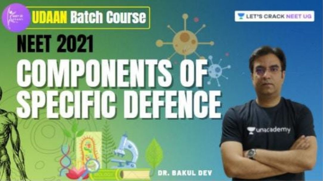 Components of Specific Defence | UDAAN Batch Course | NEET 2021 | Dr ...