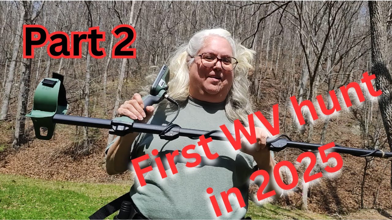 WV first metal detecting hunt part 2 - YouTube