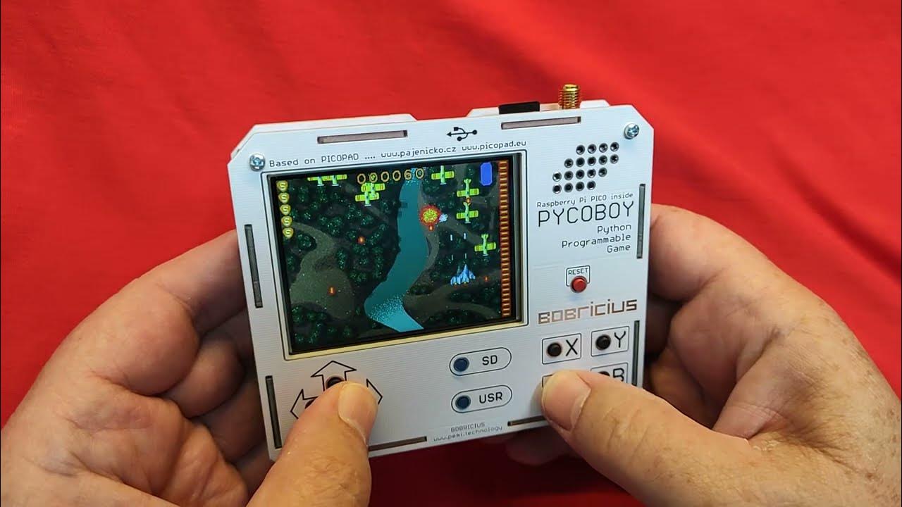 PYCOBOY - clone of #picopad by pajenicko.cz - YouTube