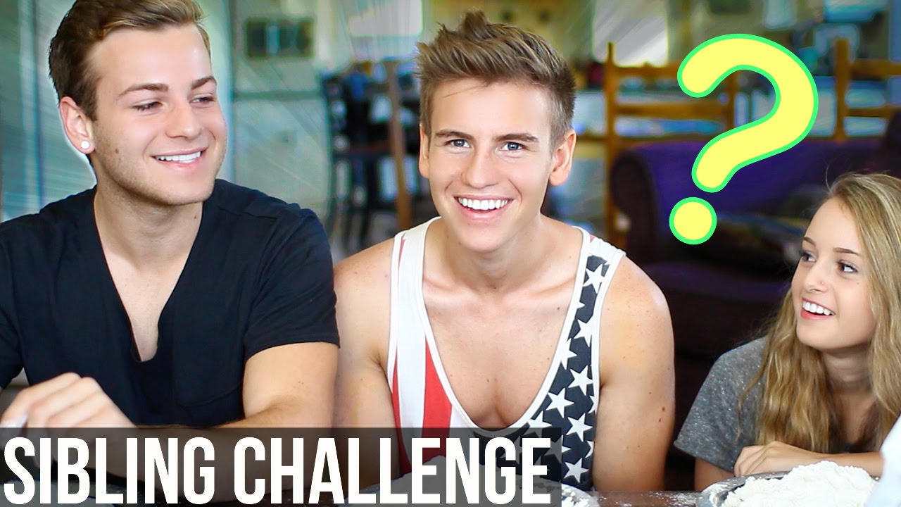 THE SIBLING CHALLENGE - YouTube