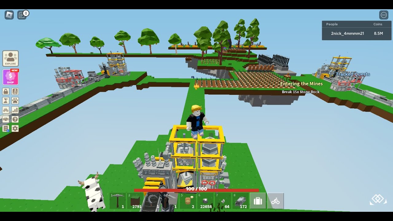 Grinding & Play! - Factory + Baker Farm! EP#25 in Roblox : Islands 🍽️ ...