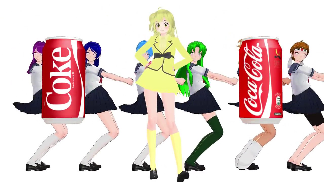 [MMD x Heathers] Cola Song (MEME) - YouTube