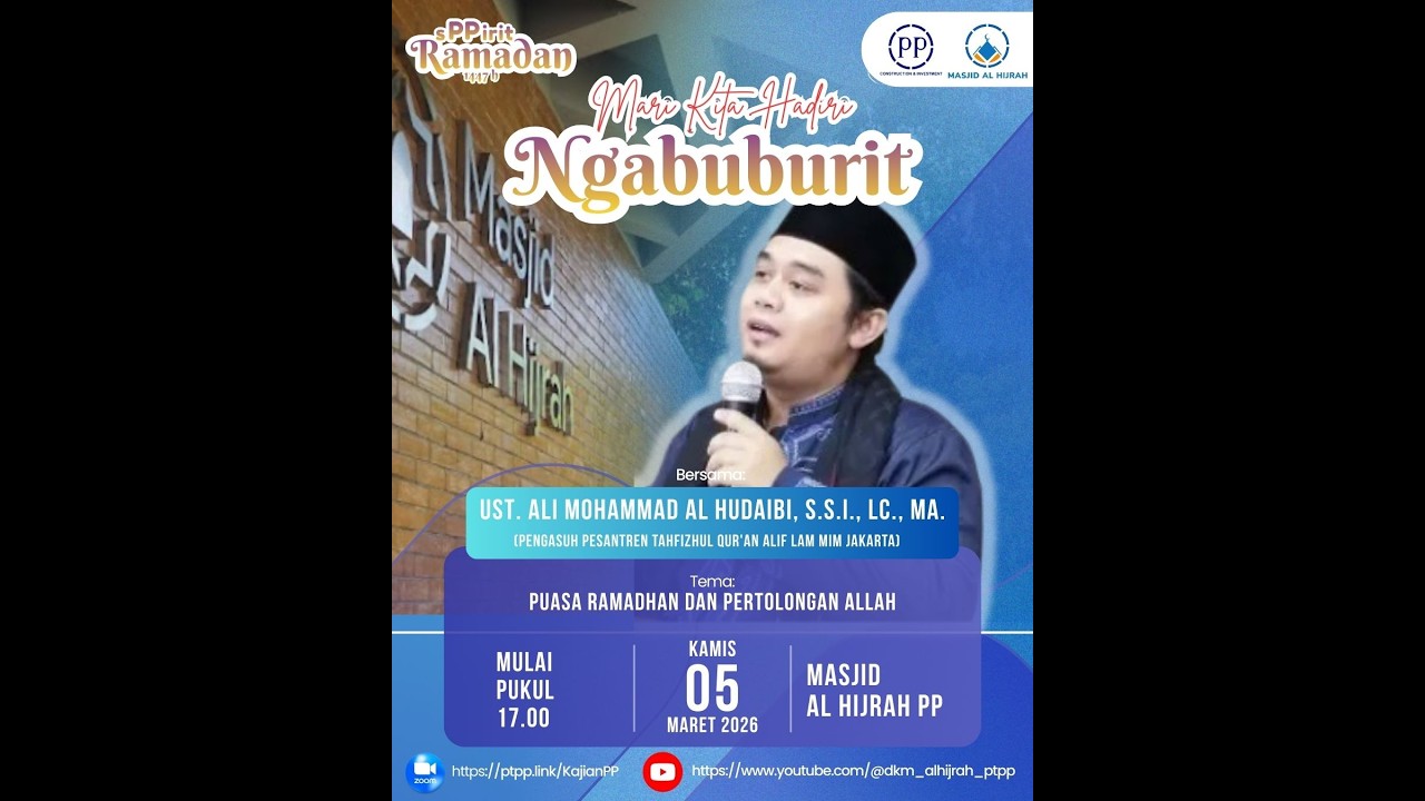 Evaluasi Diri (Puasa Ramadhan dan Pertolongan Allah) oleh Ust. Ali ...