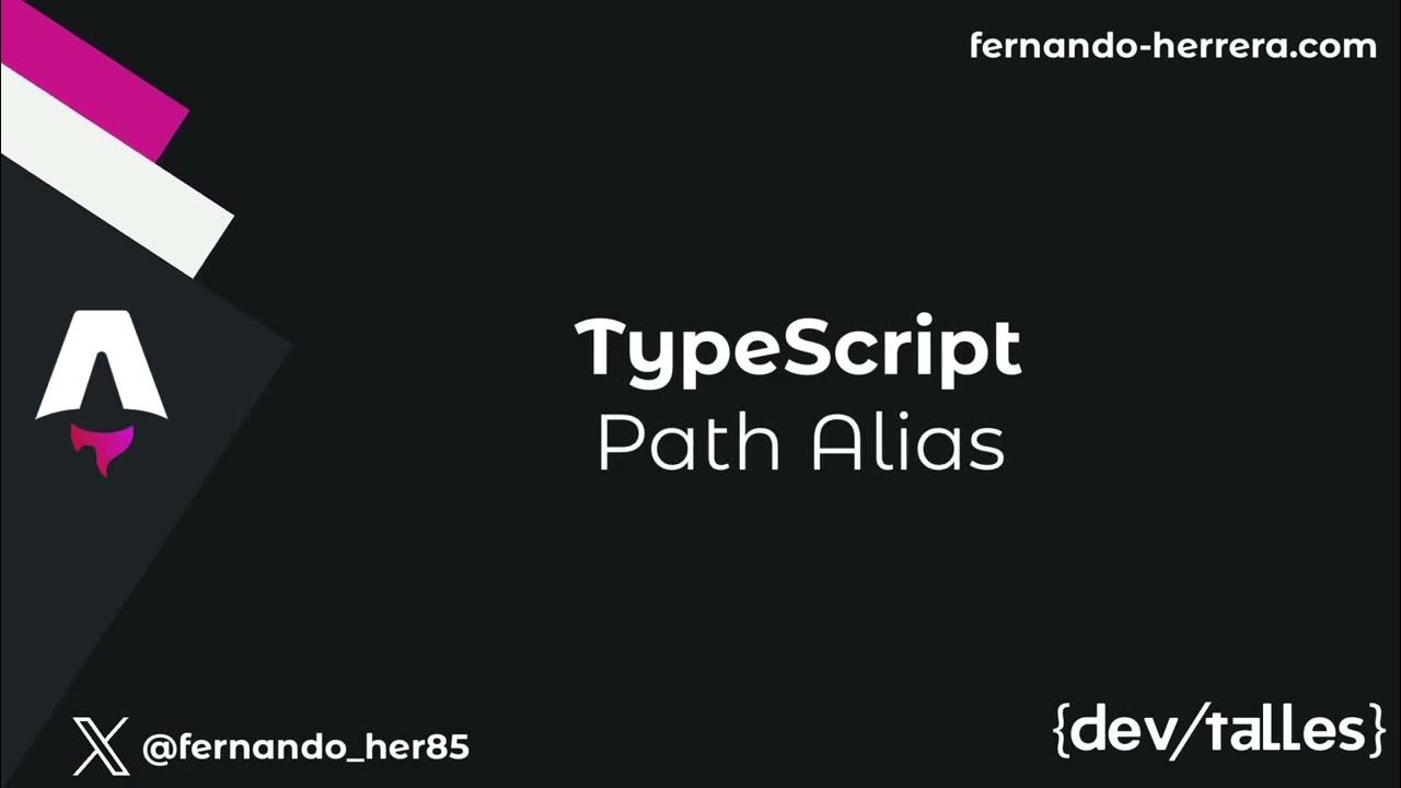 [S3/L14] Astro: framework para webs orientadas a contenido - TypeScript | Path Alias - YouTube