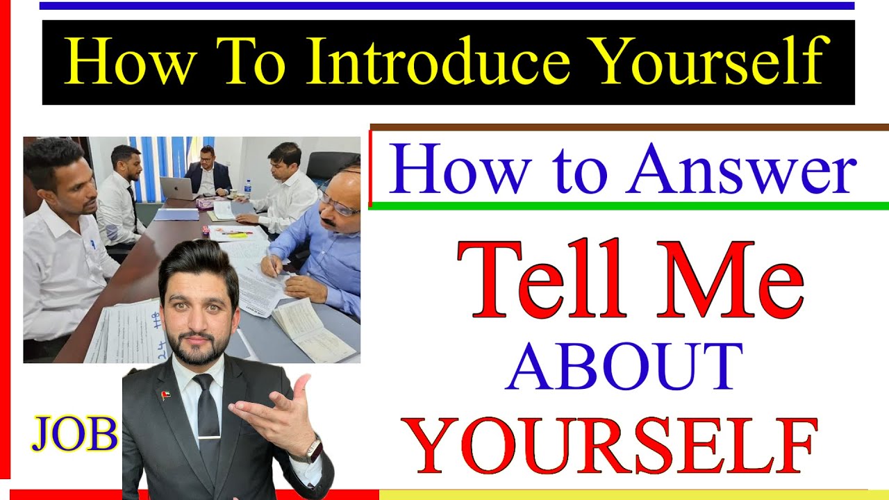 How to answer Interview question Tell me about yourself | introduce ...