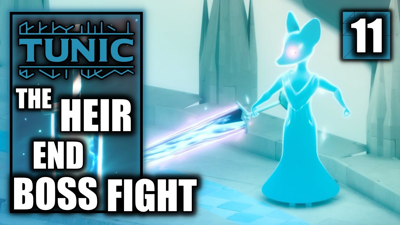 Tunic - The Heir - End Boss Fight - No Commentary Gameplay Playthrough ...