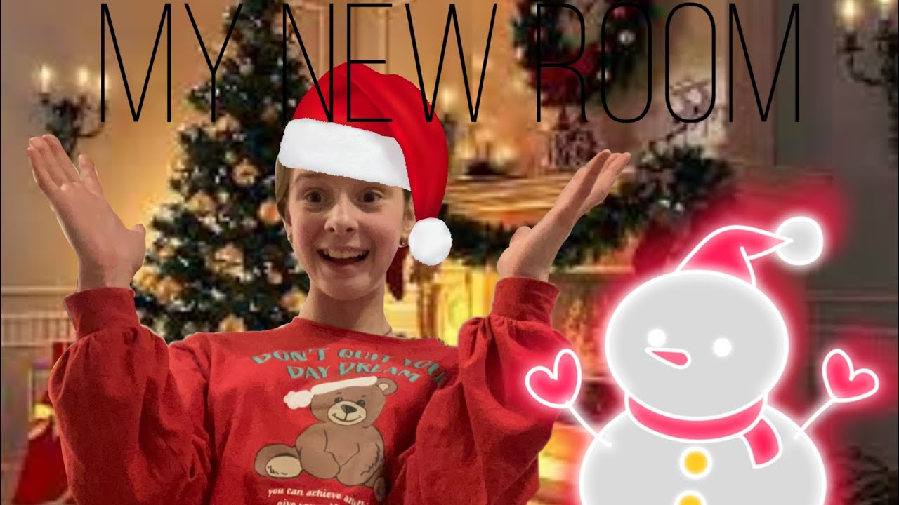 transforming my room in a christmas room - YouTube