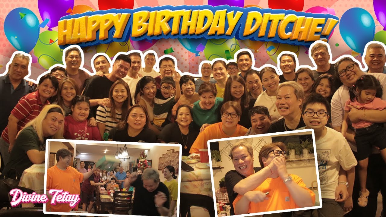 BIRTHDAY CELEBRATION NG DITCHE! | THE CALAQUIANS | MC MUAH | BEKS ...