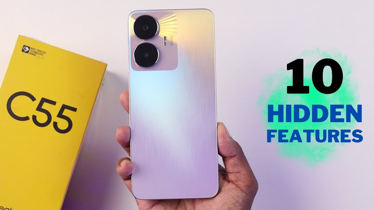 Realme C55 Top 10 Hidden Features | Realme C55 Tips and Tricks | Realme ...