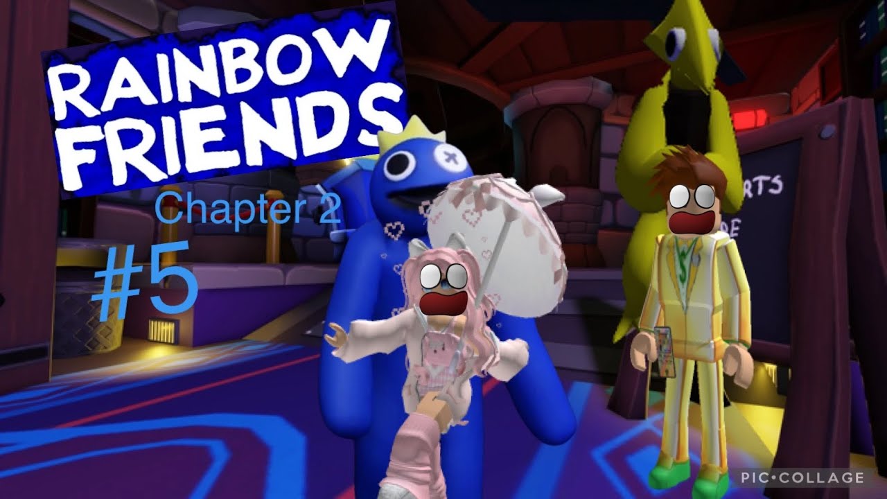 Rainbow Friends Chapter 2 IS OUT!!! (Rainbow Friends Gameplay #5) - YouTube