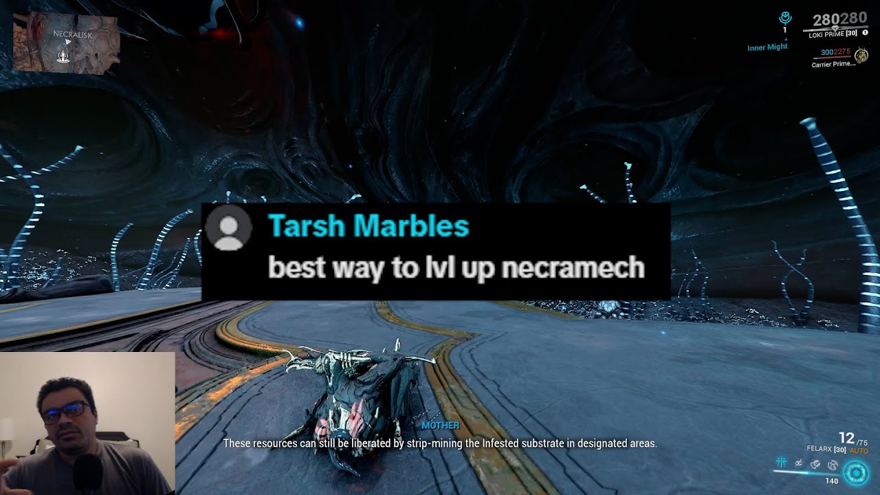 Fastest way to level up Necramechs & Archwing weapons in Warframe - YouTube