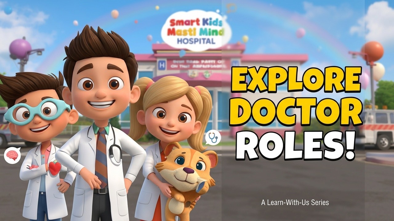 Types of Doctors for Kids | Learn About Doctors & Hospitals | Smart ...