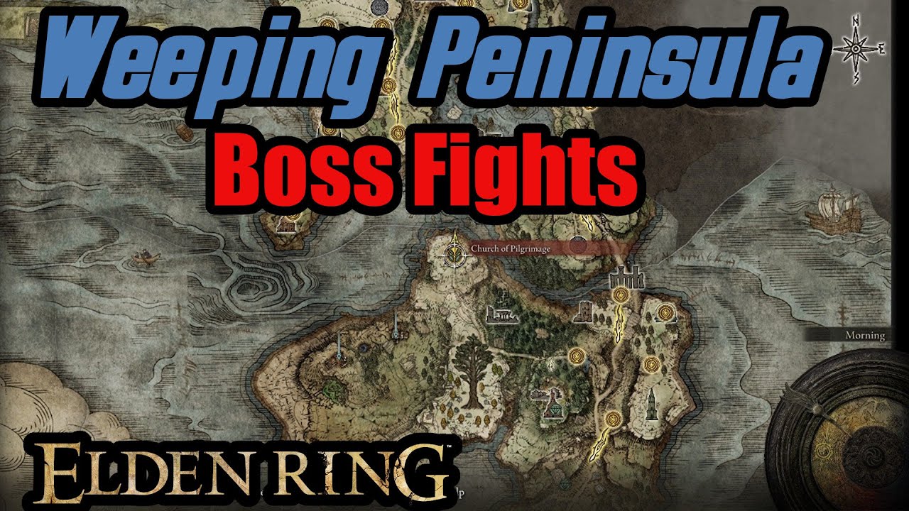 Elden Ring Weeping peninsula Boss Fights - YouTube