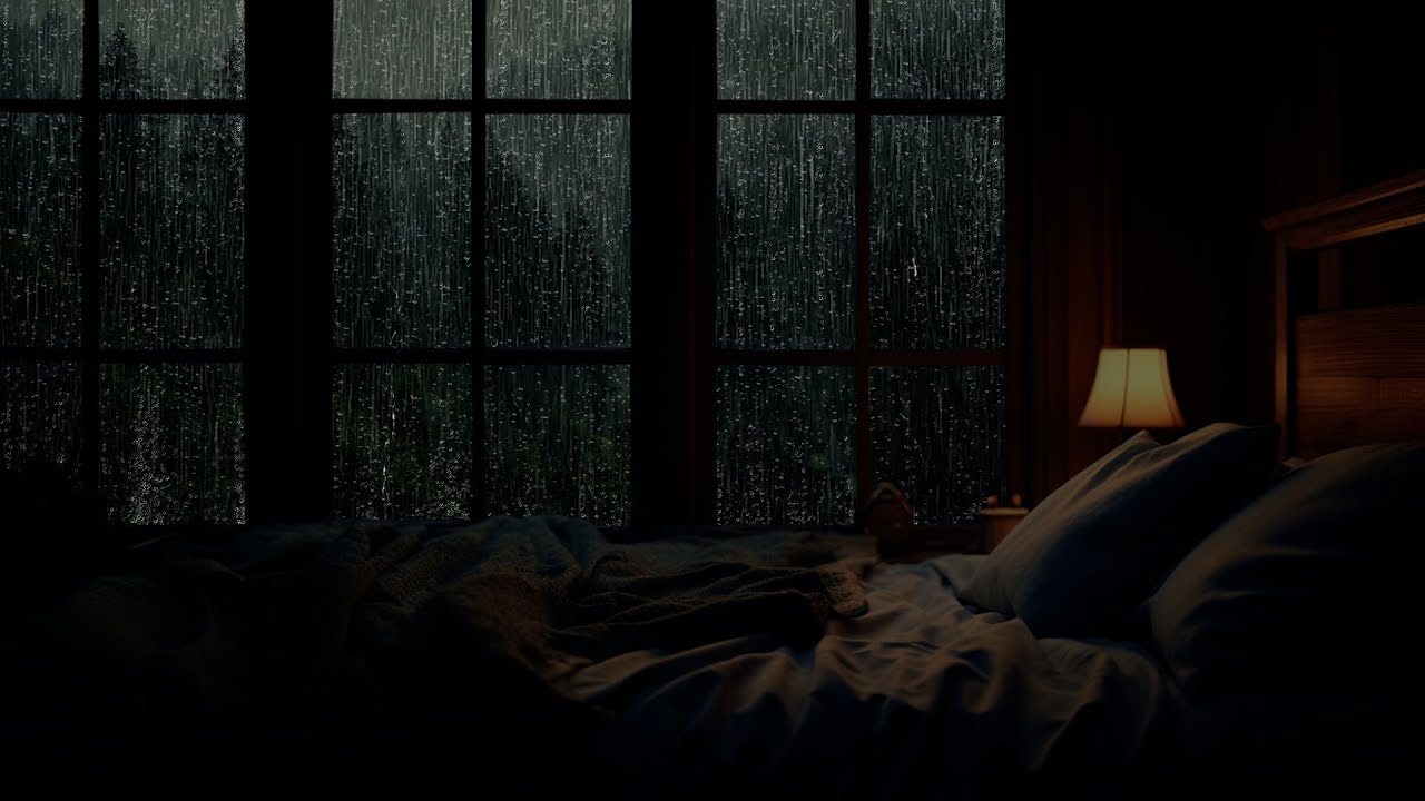 Rain On Window | Heavy Rain Helps You Dispel Stress, Relax Deeply ...