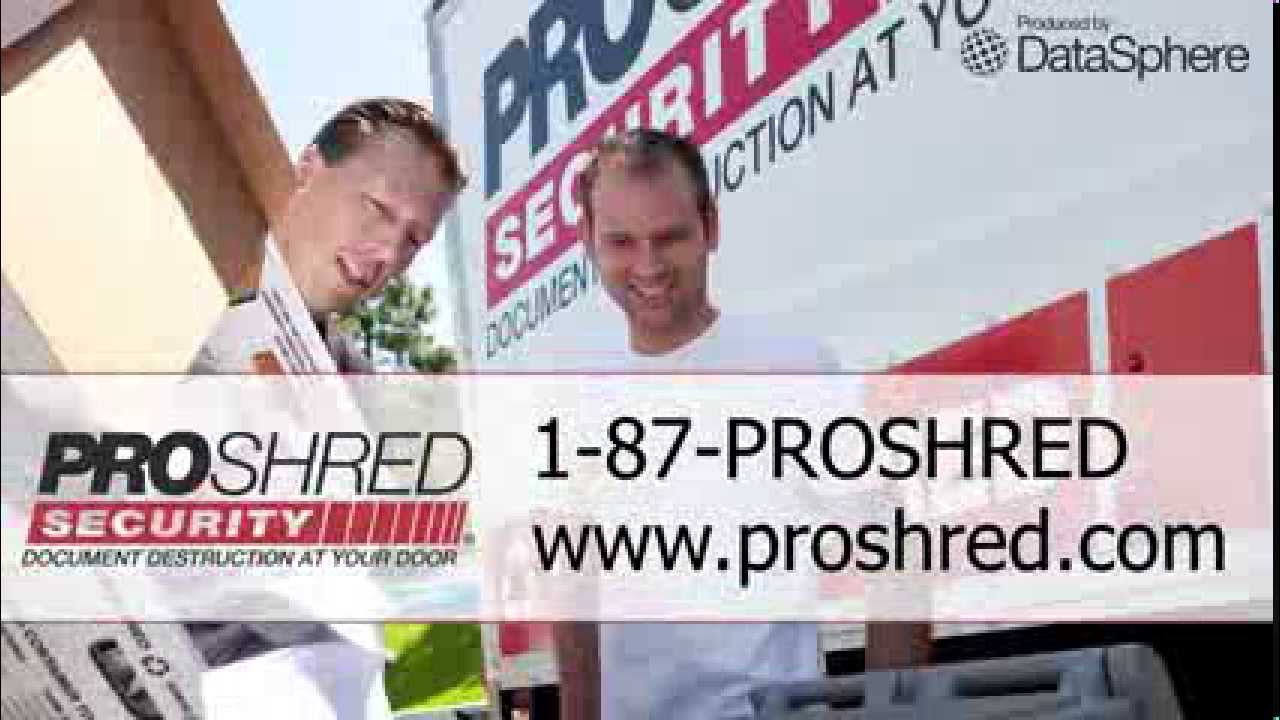 PROSHRED of Houston I Onsite Document shredding in Houston, Texas - YouTube