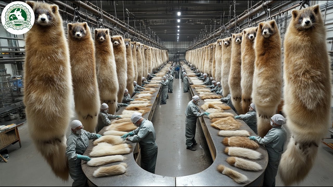 How the Mink Fur Industry Turns Farming into Millions | The Secrets ...