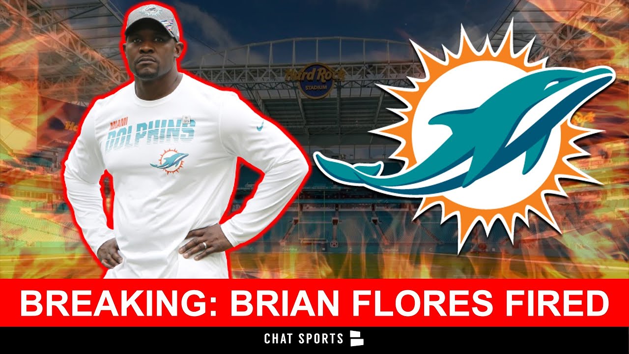 BREAKING: Miami Dolphins Fire Head Coach Brian Flores After 3 Years ...