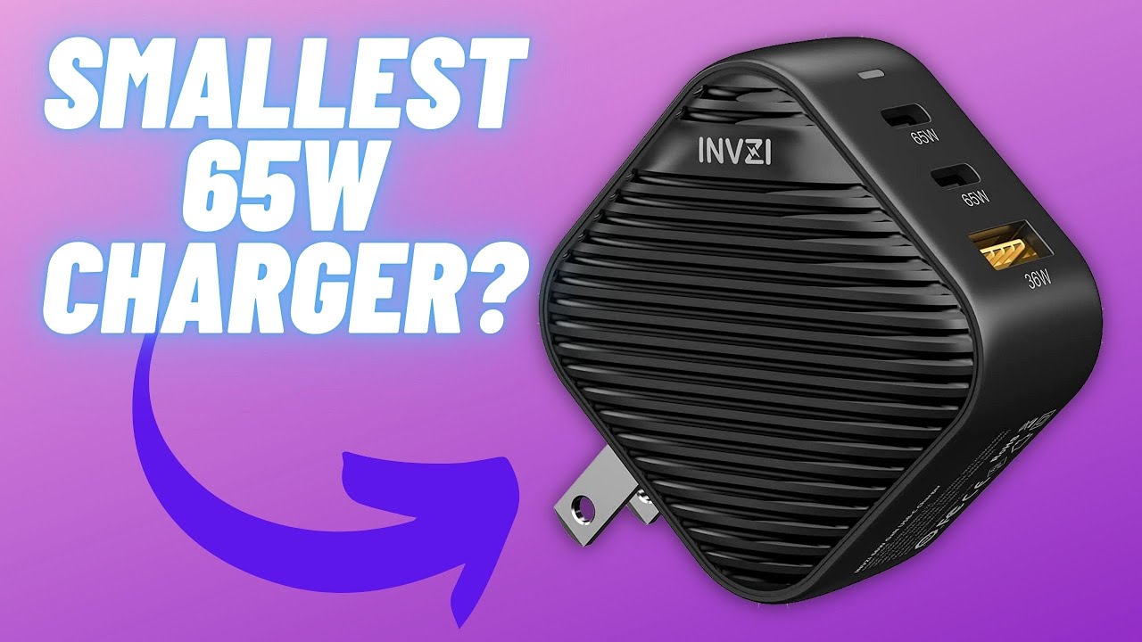INVZI 65W GaN USB-C Charger Review! Charge All Your Devices With 1 ...