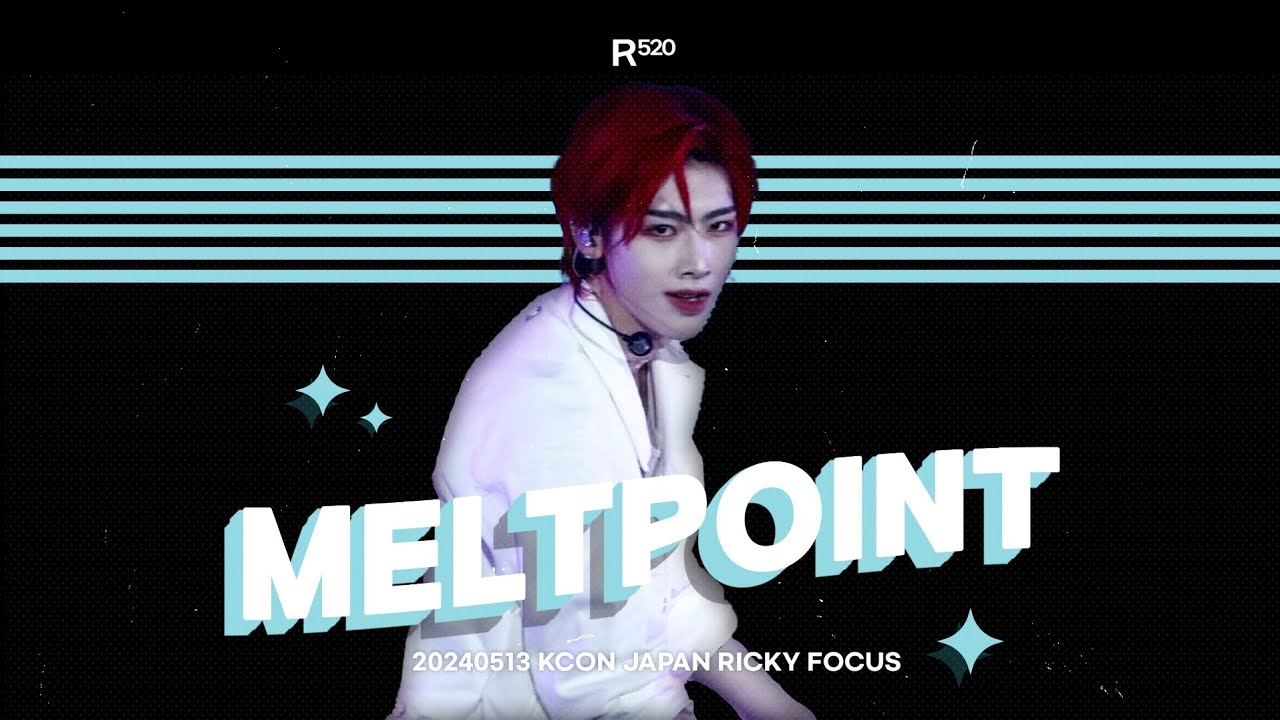 [4K] [FANCAM] 240512 KCON JAPAN 멜팅포인트 ZB1 리키 직캠 / RICKY FOCUS - YouTube